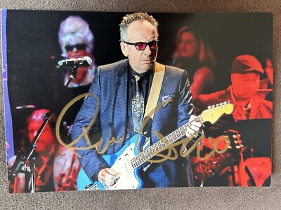 Signed Photo Elvis Costello | eBay