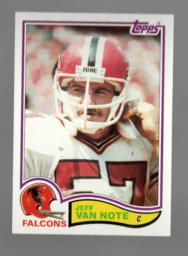 1982 Topps #291 Jeff Van Note NM/Mint | eBay