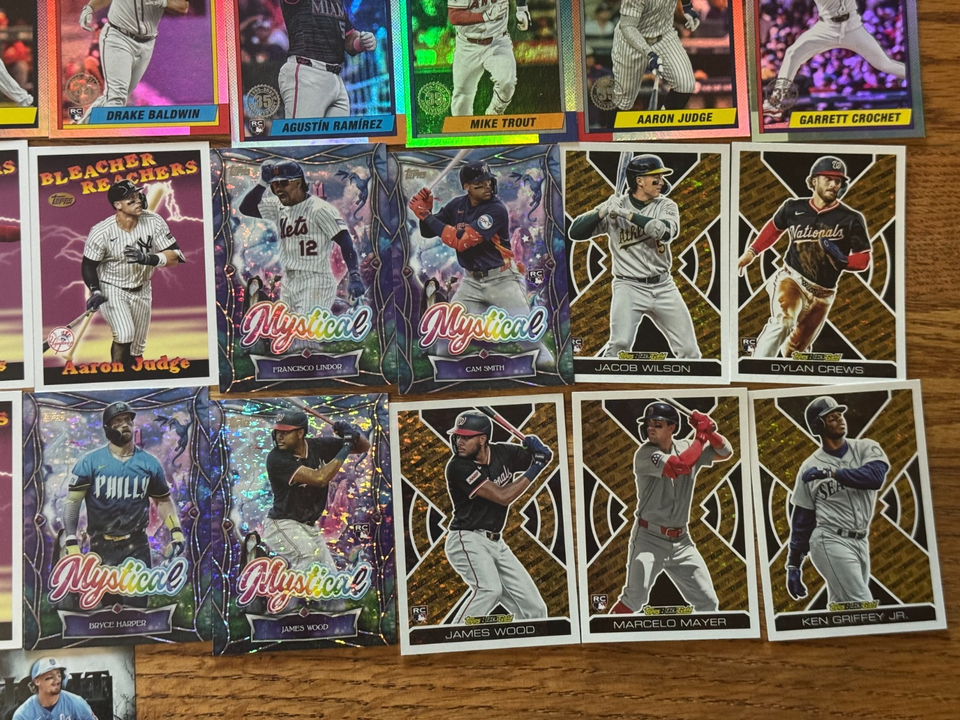 2025 Topps Update Insert Lot Of 85 ALL Stars MVP Black Gold Mystical No ...