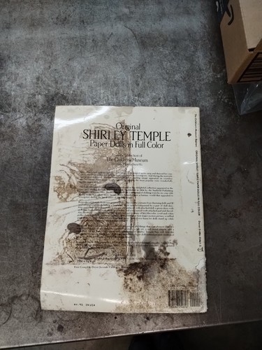 Vintage 1988 Paper Doll Book Original Shirley Temple PaperDolls In Full ...