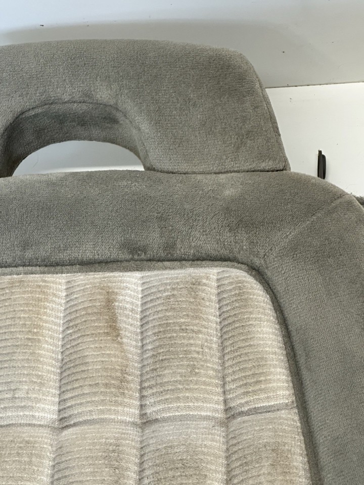 88-94 OBS CHEVY SILVERADO GMC SIERRA 60/40 BENCH DRIVER SEAT BACK GRAY ...