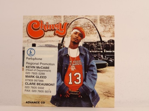 CHINGY JACKPOT (487) 14 Track Promotional CD Album plus Card Sleeve ...