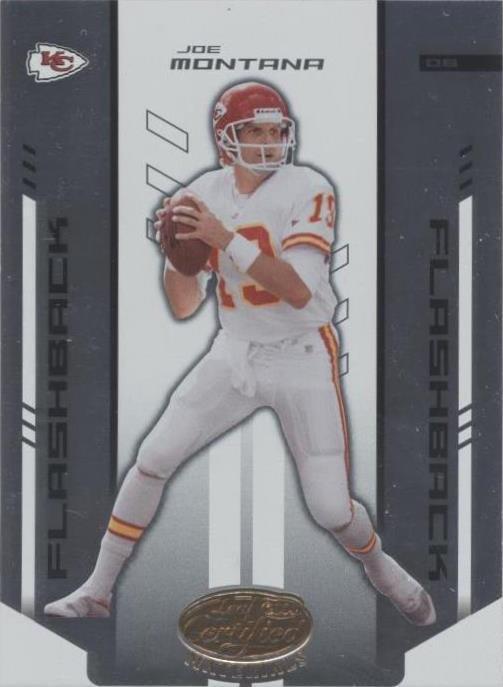 2004 Leaf Certified Materials - Flashback Joe Montana #137 for sale ...