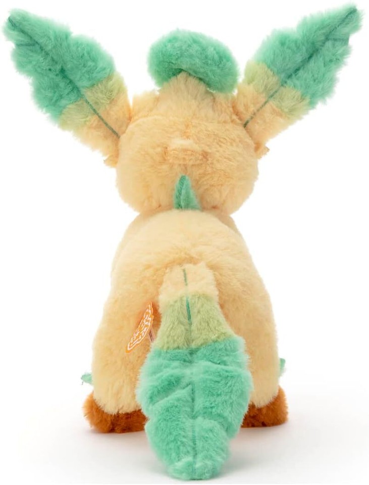 New Takara Tomy Pokemon Plush Leafeon S Anime Stuffed toy Kuta kuta ...
