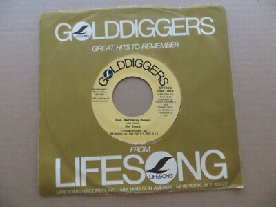 Jim Croce – Bad, Bad Leroy Brown / I'll Have To Say I Love You In A ...