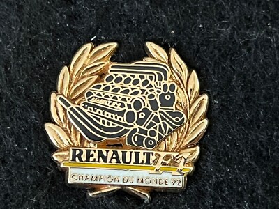 a PINS PIN ENAMEL CAR AUTO AUTOMOBILE F1 RENAULT ARTHUS BERTRAND | eBay