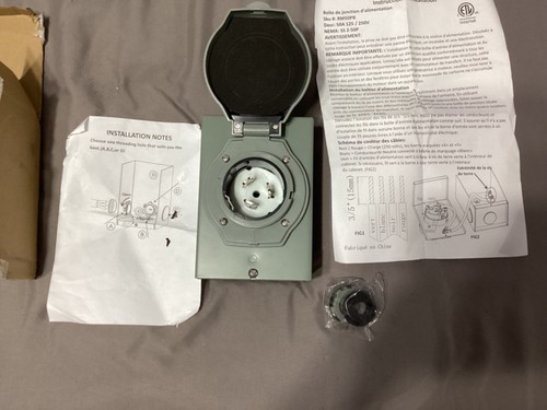 50A Power Inlet Box SS2-50 | eBay