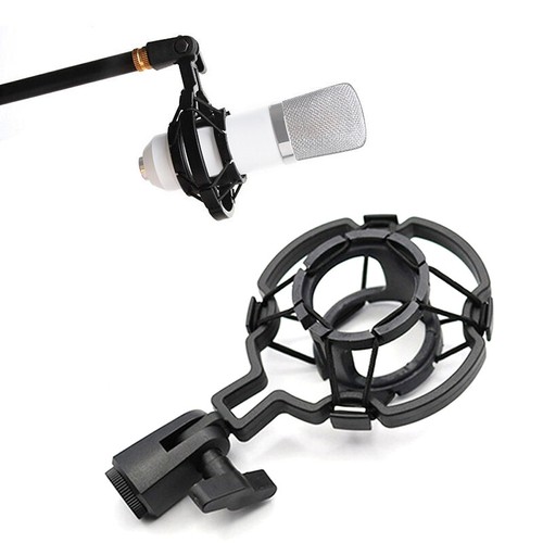 Universal Mic Holder Microphone Shock Mount for Home Studio Podcast ...