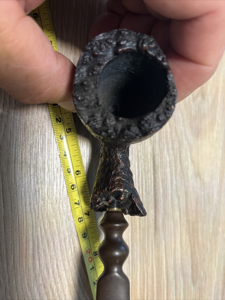 VINTAGE THURMANN CARVED PIPE DENMARK OO Beautiful Classic Top Of The ...