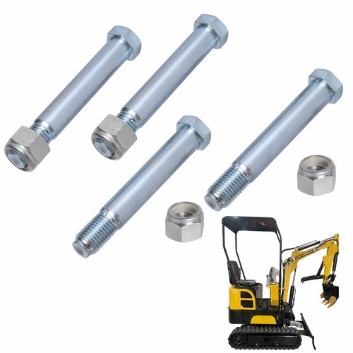 4 Pcs Mini Excavator Pins 25mm for Typhon AGT Bucket Small Digger ...