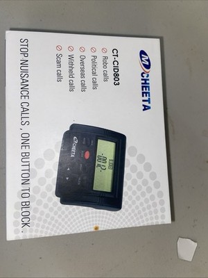 PRO Call Blocker Caller ID Call Blocker Box Landline Fixed Phones CT ...