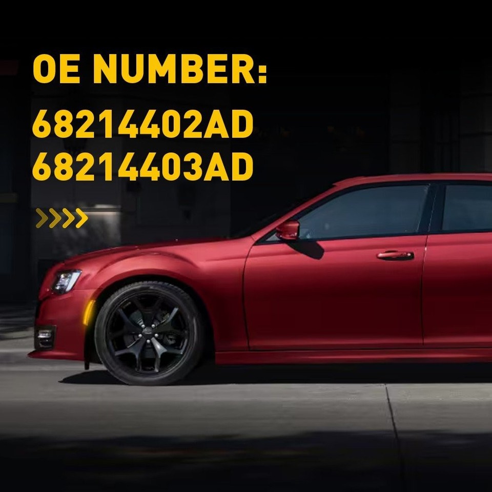 Amber LED Front Side Marker Light For 2015-23 Chrysler 300 68214402AD ...