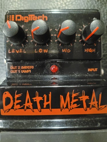Digitech Death Metal DDM Distortion Guitar Pedal, Pre-Owned | eBay
