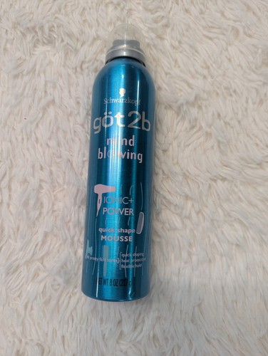 Schwarzkopf got 2 b Mind Blowing Ionic + Power Quick Shape Mousse 8oz ...