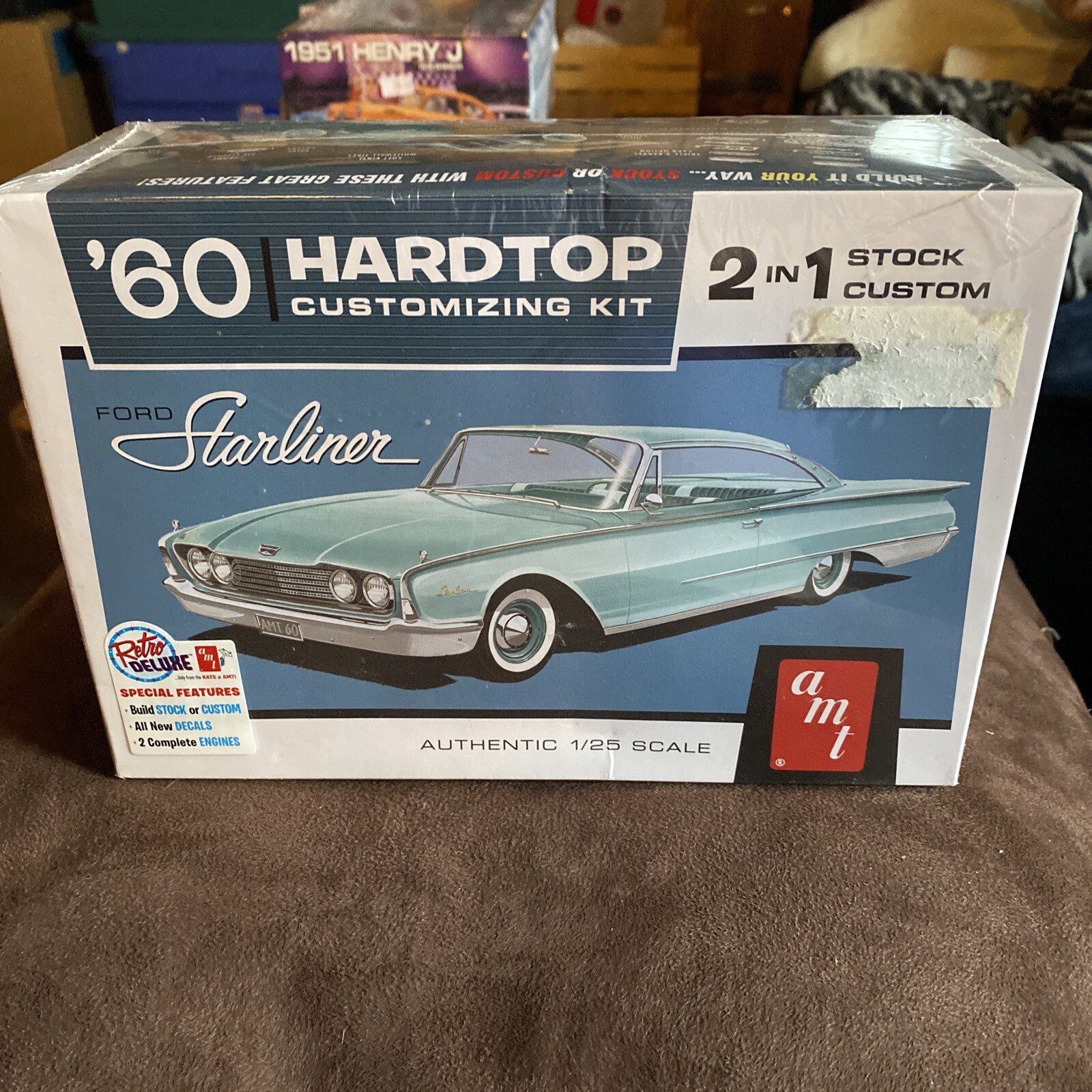 AMT '60 Ford Starliner Hardtop Plastic Customizing Model Kit | eBay