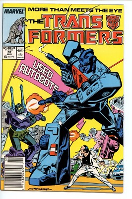 Transformers #32 Newsstand 1st Print Marvel Comics 1987 Springer | eBay