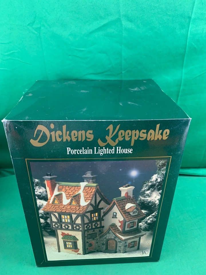 Dickens Keepsake Porcelain Lighted House | eBay