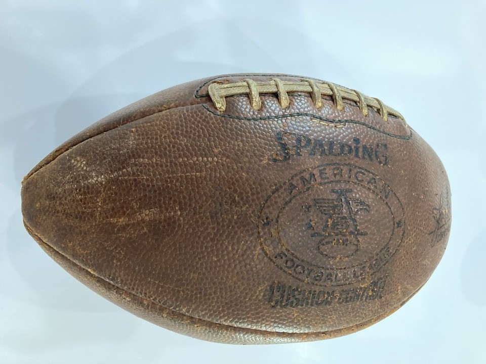Vtg Spding J5-V Football 1960s AFL League Joe Foss Rare Game | eBay