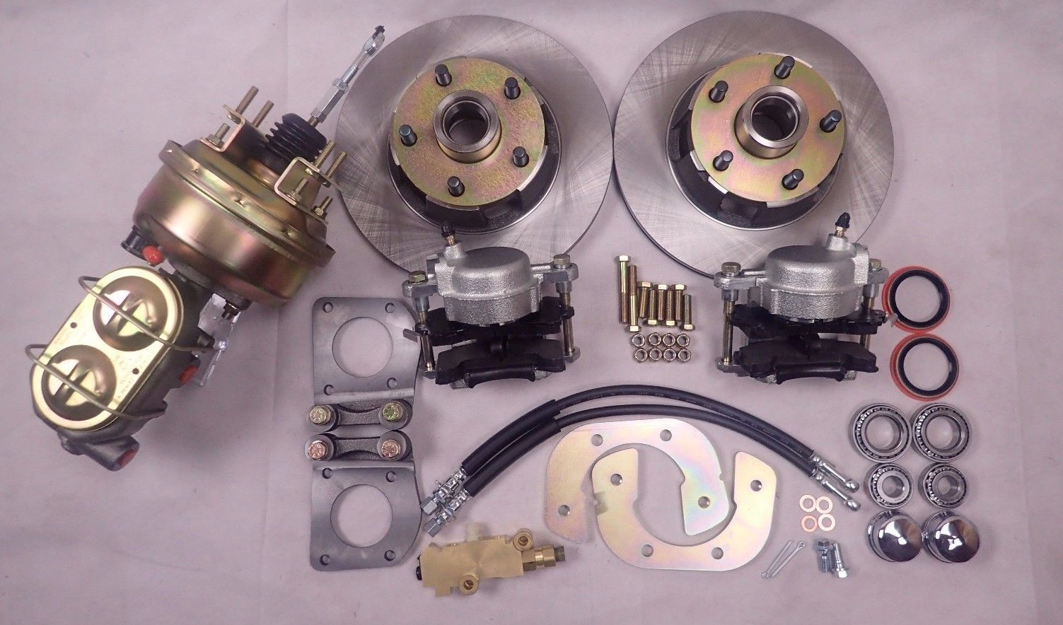 1964 1965 1966 Mustang front disc brake changeover with dual bowl ...