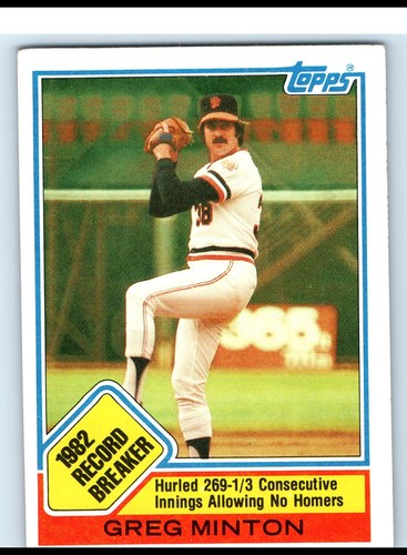 1983 Topps #3 Greg Minton | eBay
