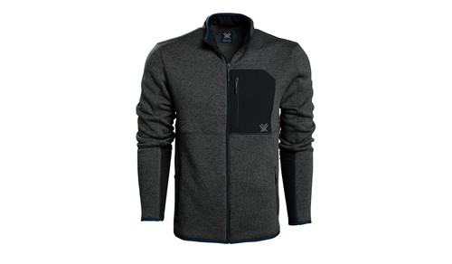 Vortex Optics Anchor Point Fleece Full Zip Jackets Grey Heather XX ...
