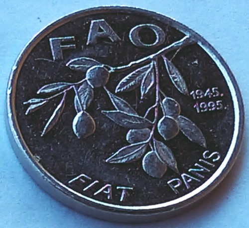 20 Lipa 1995. Croatian coin - FAO Oliven Maslina - FIAT PANIS ! | eBay
