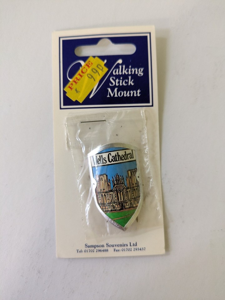 WALKING STICK BADGE / MOUNT - You Pick - NEW OLD STOCK - UK / EUROPE | eBay