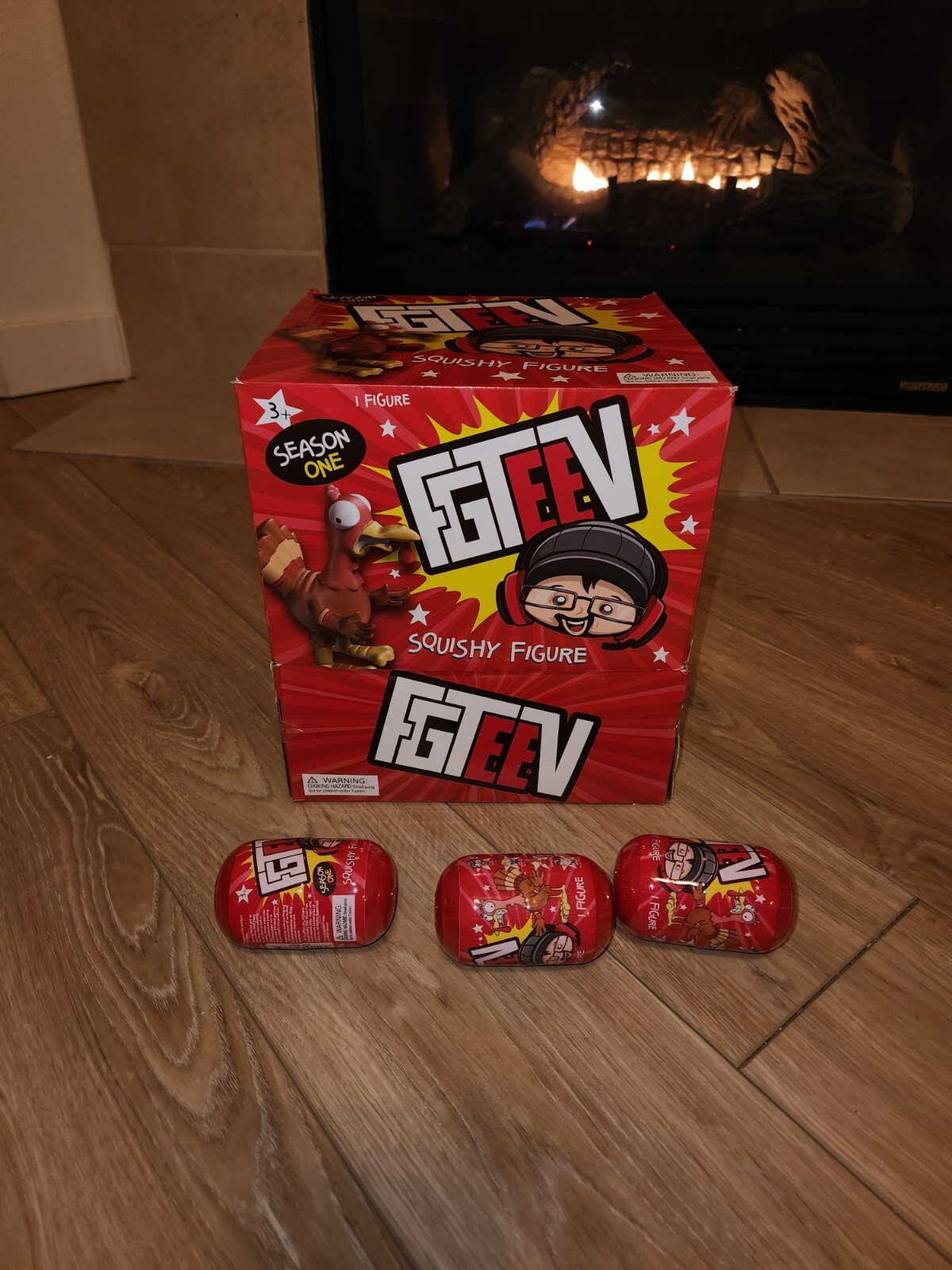 Lot Of 24 New FGTEEV Season One Squishy Figure Mystery Packs & Store ...