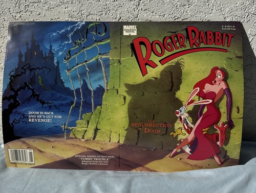 ROGER RABBIT: THE RESURRECTION OF DOOM - Vtg. Graphic Novel Cover ...