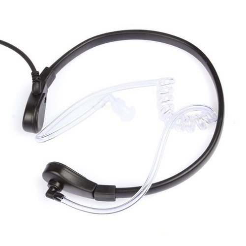 Casque avec micro larynx pour Cobra avec Vox Throat Mic MT200 MT600 ...
