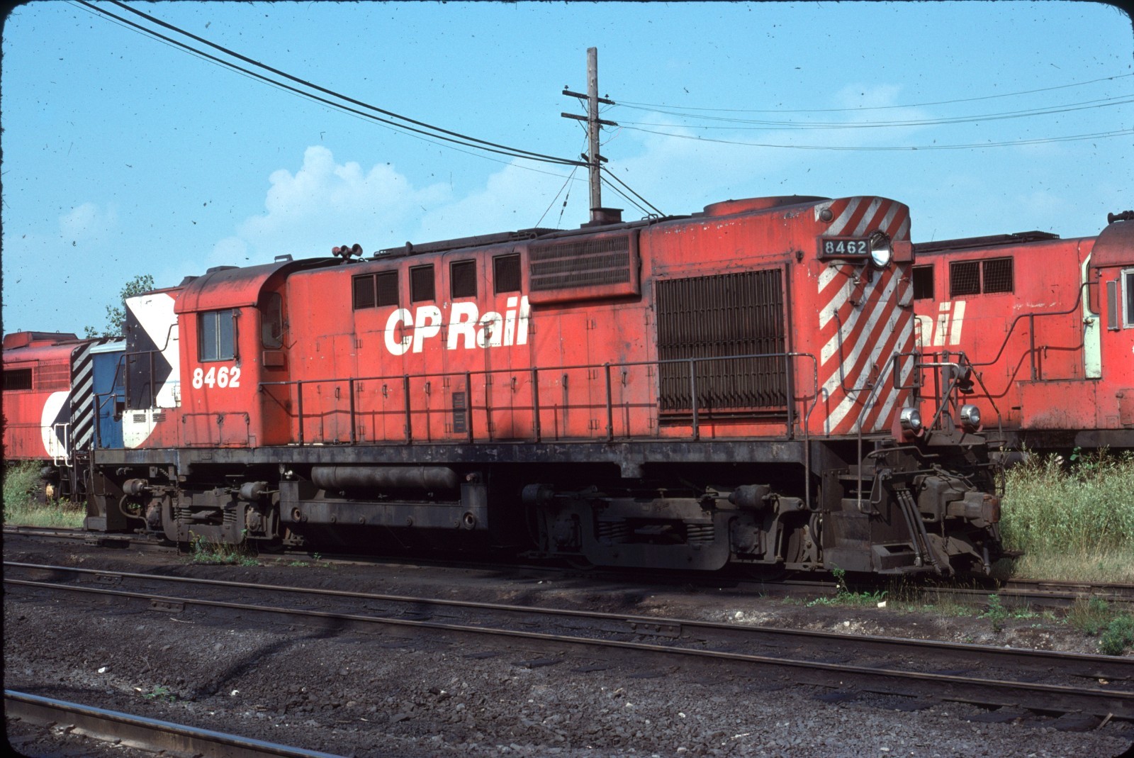 CP Rail Canadian Pacific MLW RS-10 8462 - 3/4 roster view - 1979 12/25 ...