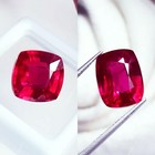 8-10 Cts Natural Madagascar Ruby Faceted Certified 2 Pcs Loose Gemstone ...