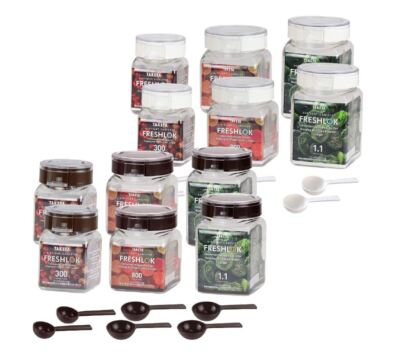 TAKEYA FRESHLOK Airtight Food Storage Containers Set w/Lid 300 800 1.1 ...