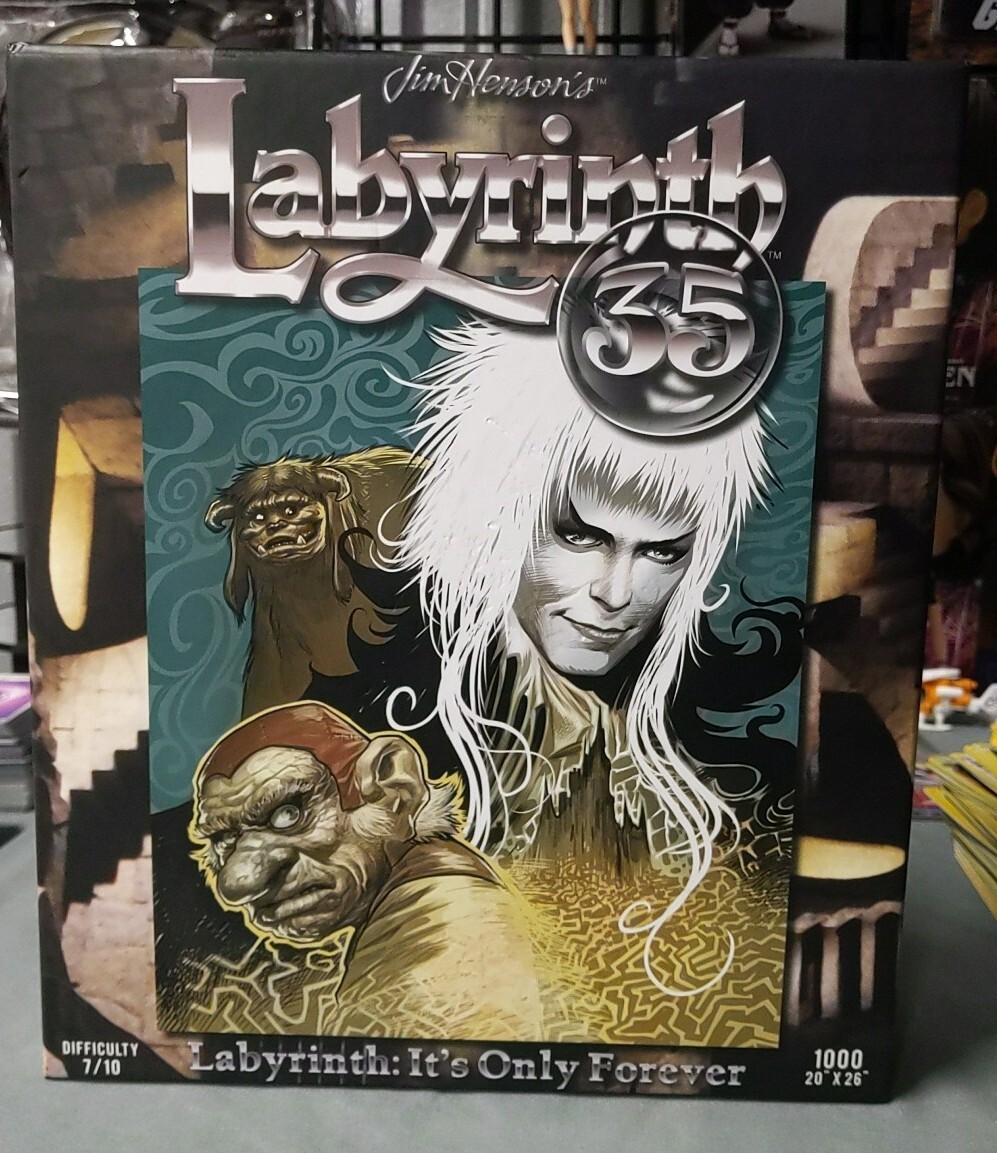 1,000 Piece Jigsaw Puzzle Labyrinth: It's Only Forever Puzzle, by Toy ...