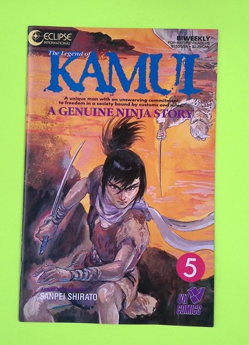The Legend of Kamui #5 1987 Eclipse Comics High Grade Comic Book G67 ...