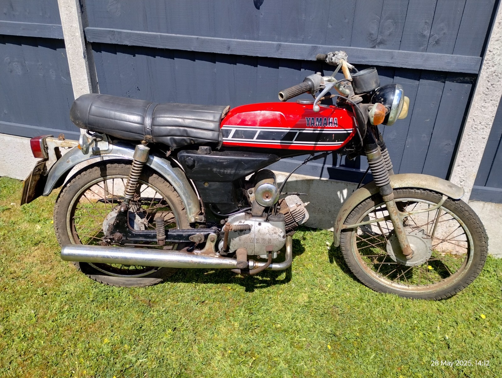 1981 Yamaha FS1E Project Bike - Bike Years - 1980s