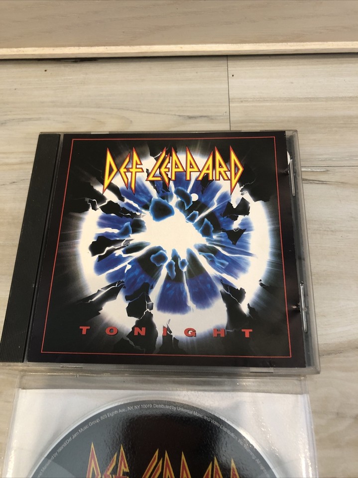 Def Leppard - TONIGHT RARE USA 3 TRK CD SINGLE + Disc Only Euphoria ...