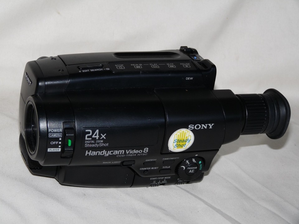 Sony CCD-TR814 8mm Video8 camera Camcorder VCR Player Video Transfer | eBay