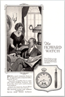 PRINT AD 1923 The Howard Watch Christmas Keystone Watch Case Company 6 ...