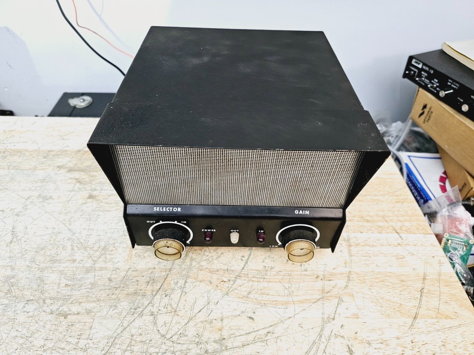 Demco External Speaker Modulator Tube Audio Microphone Pre Amp ...