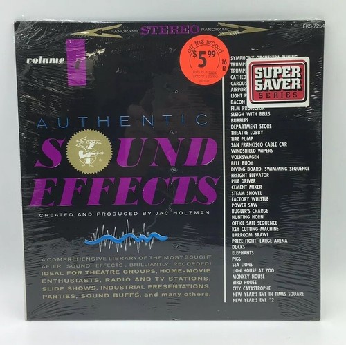 SOUND EFFECTS: Authentic Sound Effects Vol. 4 LP Sealed Special ...