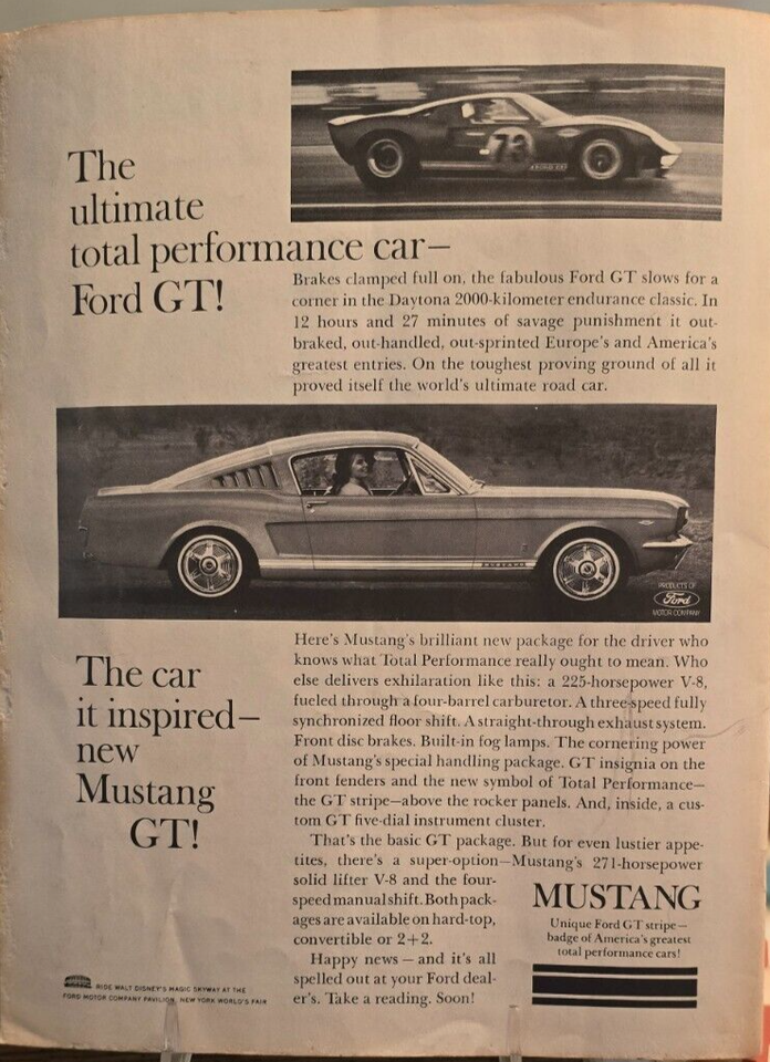 SCCA National Races Program Mid Ohio Sports Car Course July 10-11 1965 ...