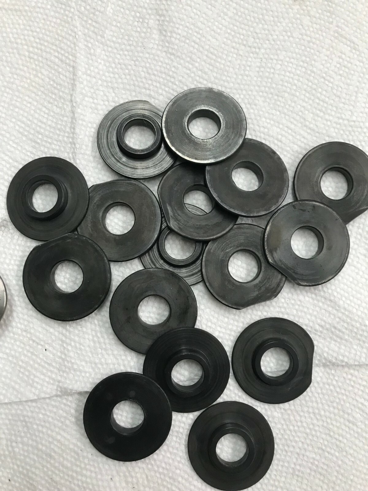 Del West Titanium 7 Deg. Retainers W/ Spring Cups