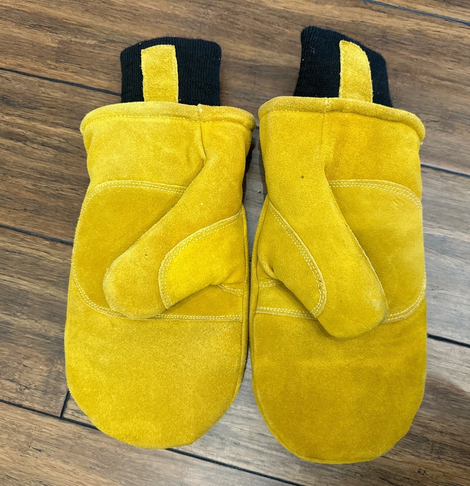 RefrigiWear 317 Leather Gloves Fiberfill Insulated Cowhide Size Large ...