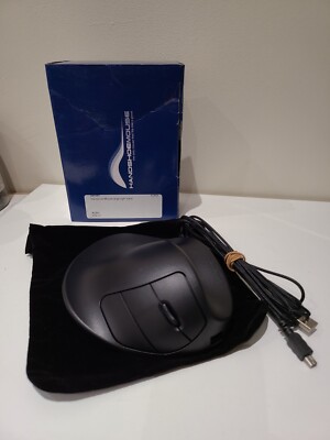 Faulty not working HandShoeMouse Black Large-Right-Handed-wired mouse ...