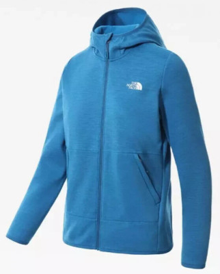 The North Face Women's Canyonlands Hooded Fleece Jacket Banff Blue ...