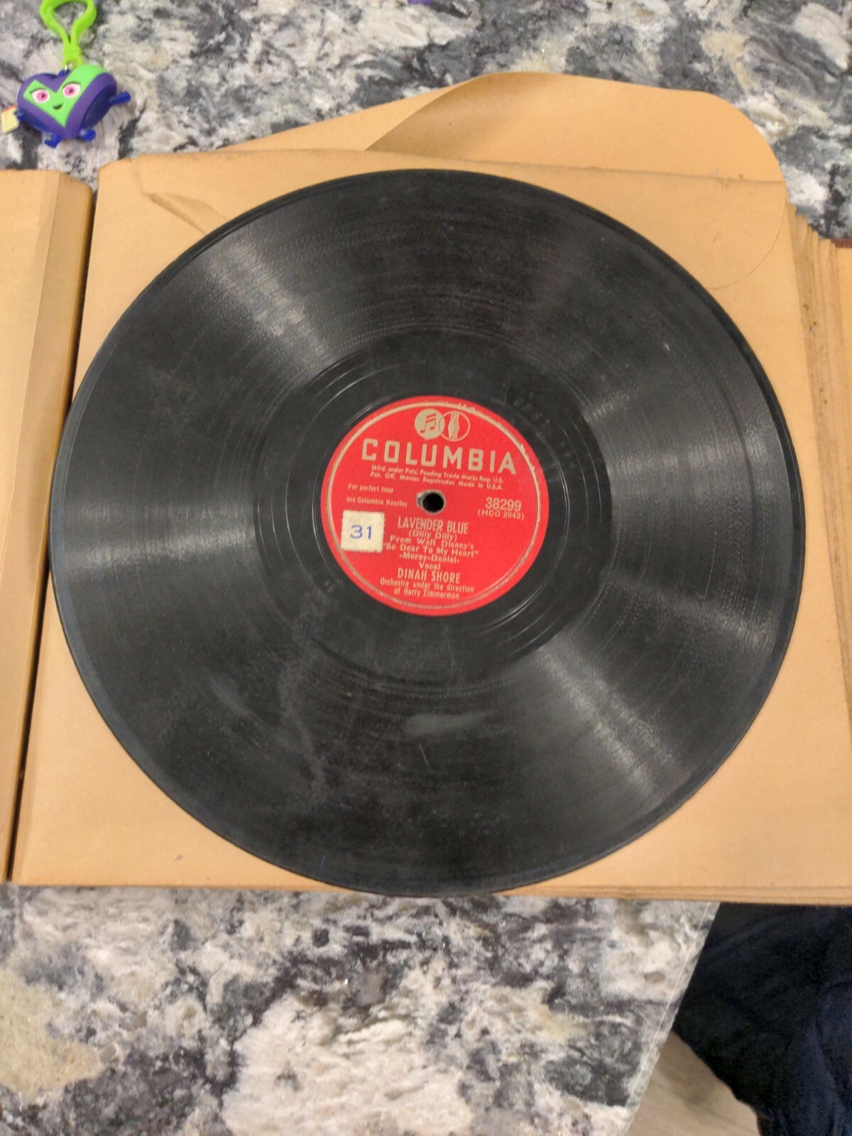 DINAH SHORE 1947 LAVENDER BLUE (DILLY DILLY) 78rpm- COLUMBIA # 38299 | eBay