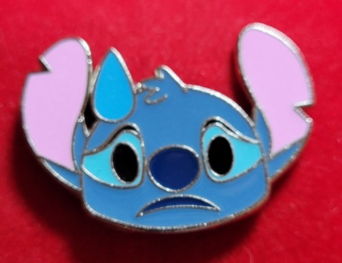 Disney Trading Pin, Stitch, Nervous/Sad Emoji, 2017 d | eBay