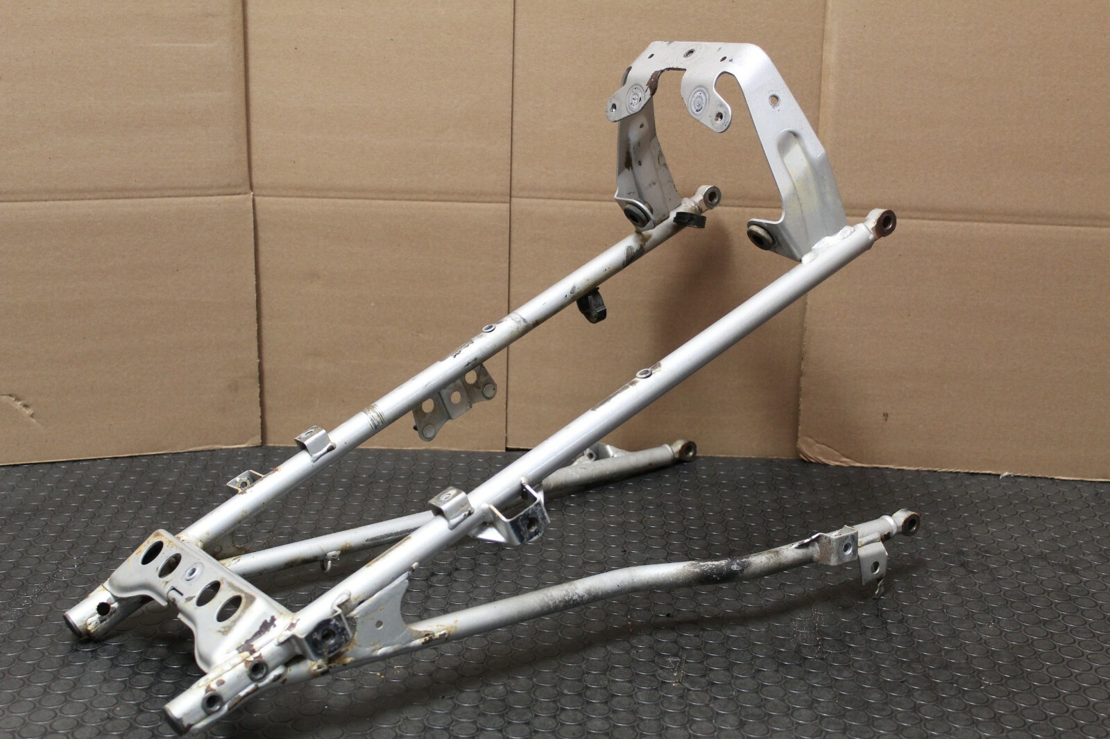 02-05 Raptor 660 SUB FRAME SILVER FRAME CHASSIS STEEL 660 660R 🔥FAST ...