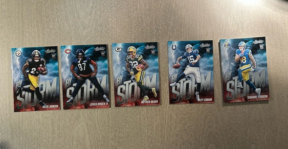 2025 Panini Absolute By Storm Complete Your Set You Pick Football Card ...